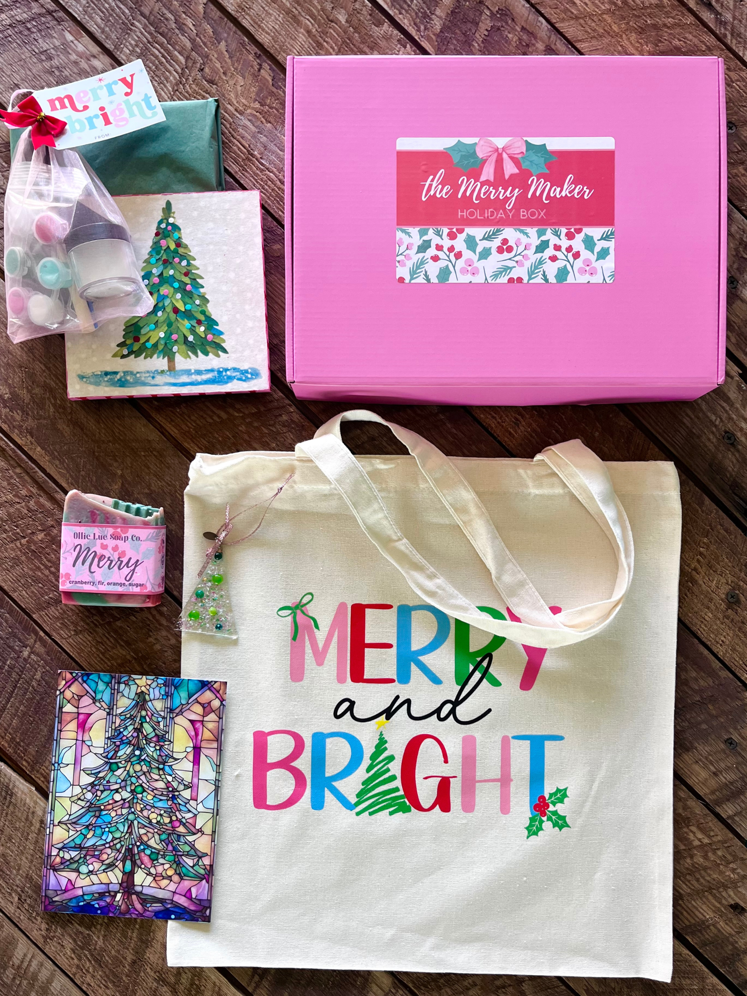 2025 Merry Maker Holiday Box — Merry & Bright – Green Velvet Creative Co